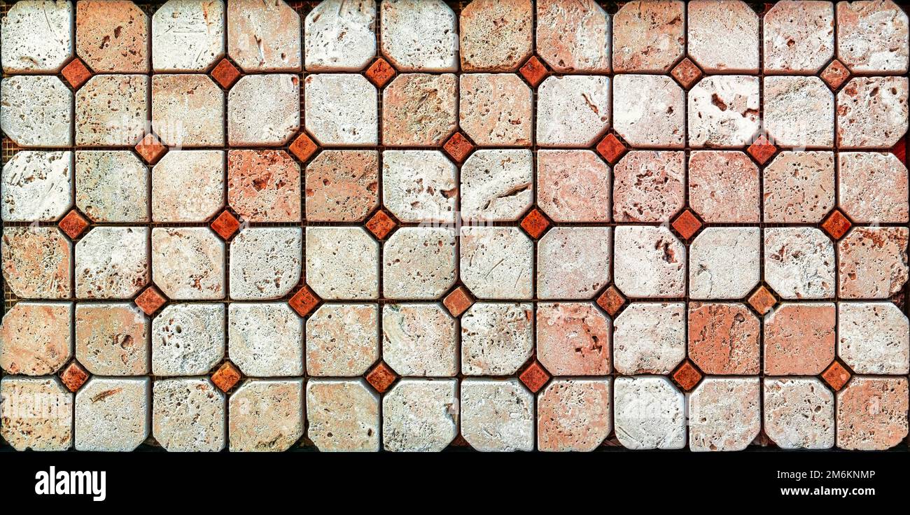 Rectangular travertine facing tiles. Pattern for 3D graphics. Abstract ... Rectangular travertine facing tiles. Pattern for 3D graphics. Abstract ...