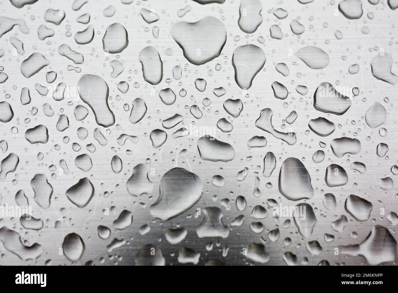 Water droplets on the surface of glass Stock Photo - Alamy
