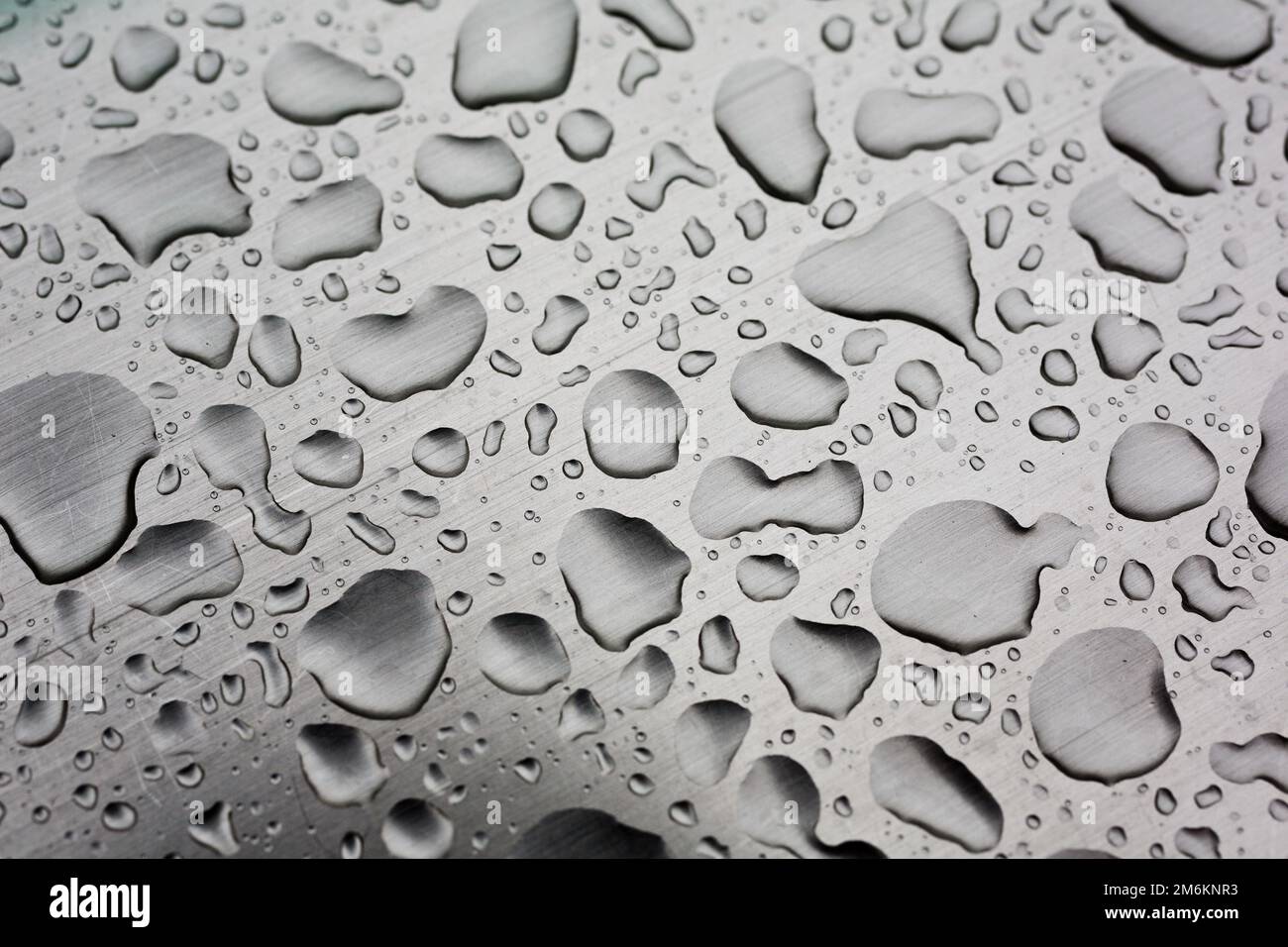 Water droplets on the surface of glass Stock Photo - Alamy