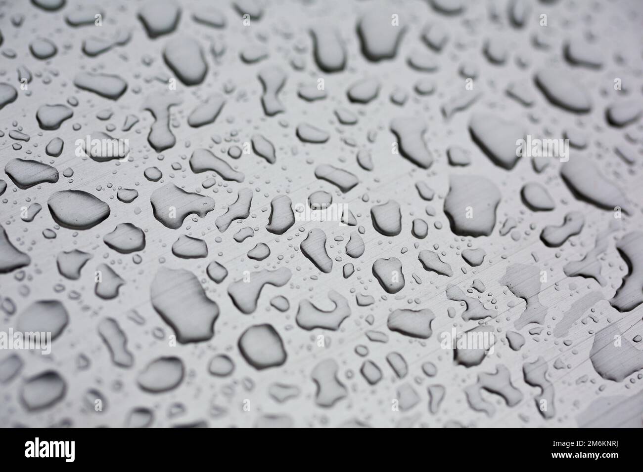 Water droplets on the surface of glass Stock Photo - Alamy