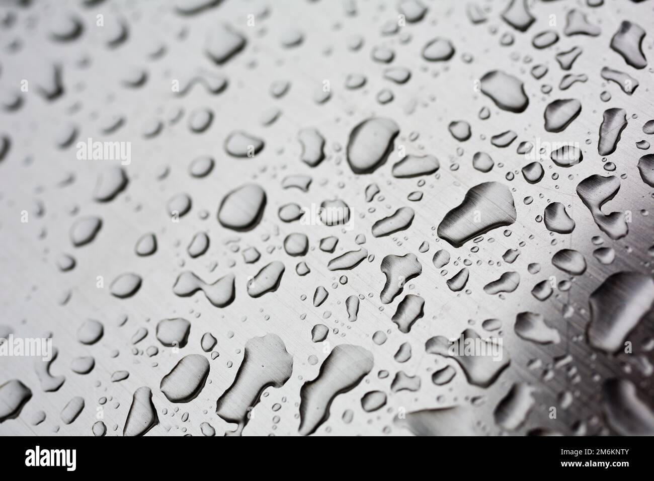 Water droplets on the surface of glass Stock Photo - Alamy