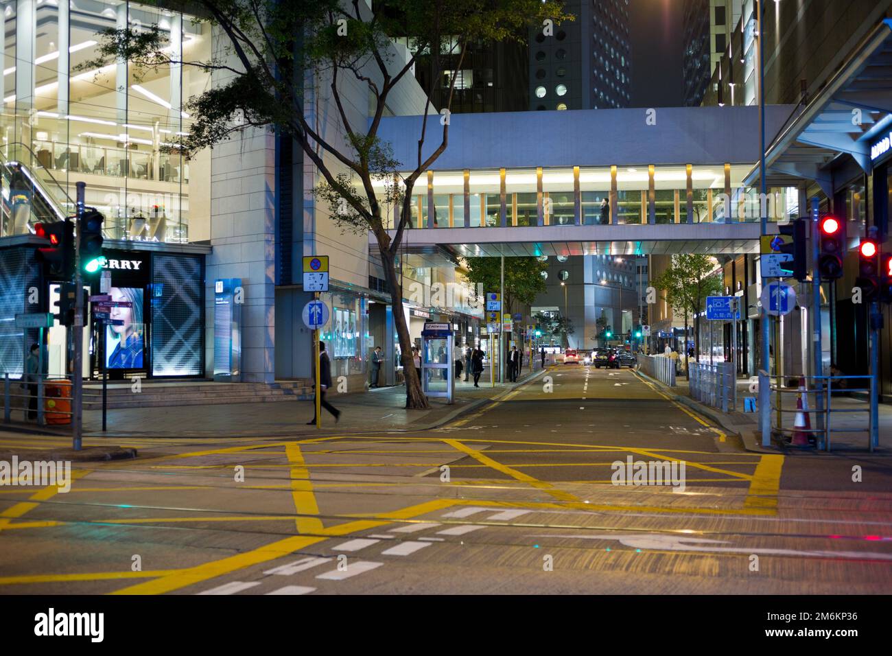 Hong Kong street Stock Photo - Alamy
