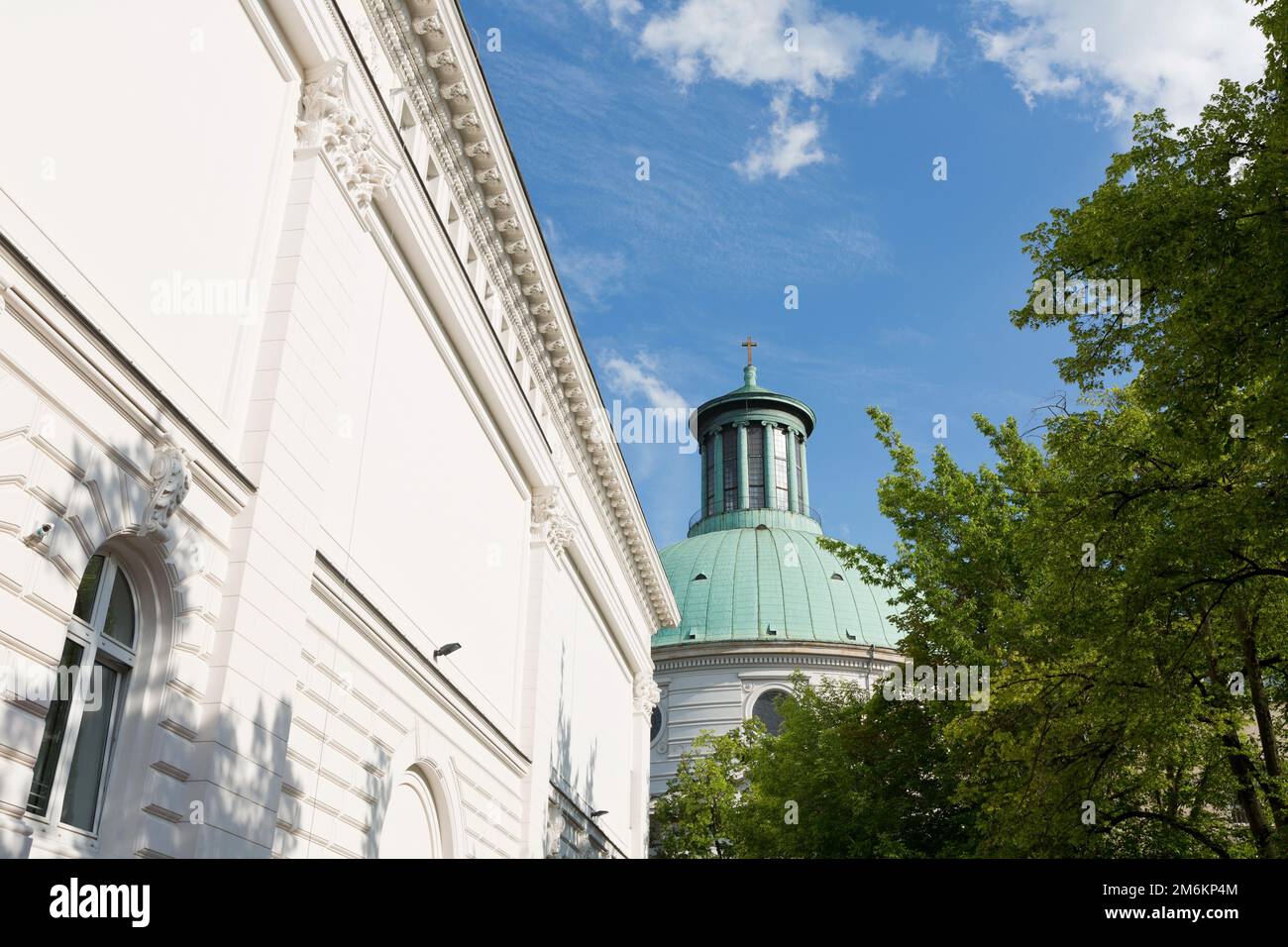 Warsaw, Poland city landscape Stock Photo - Alamy