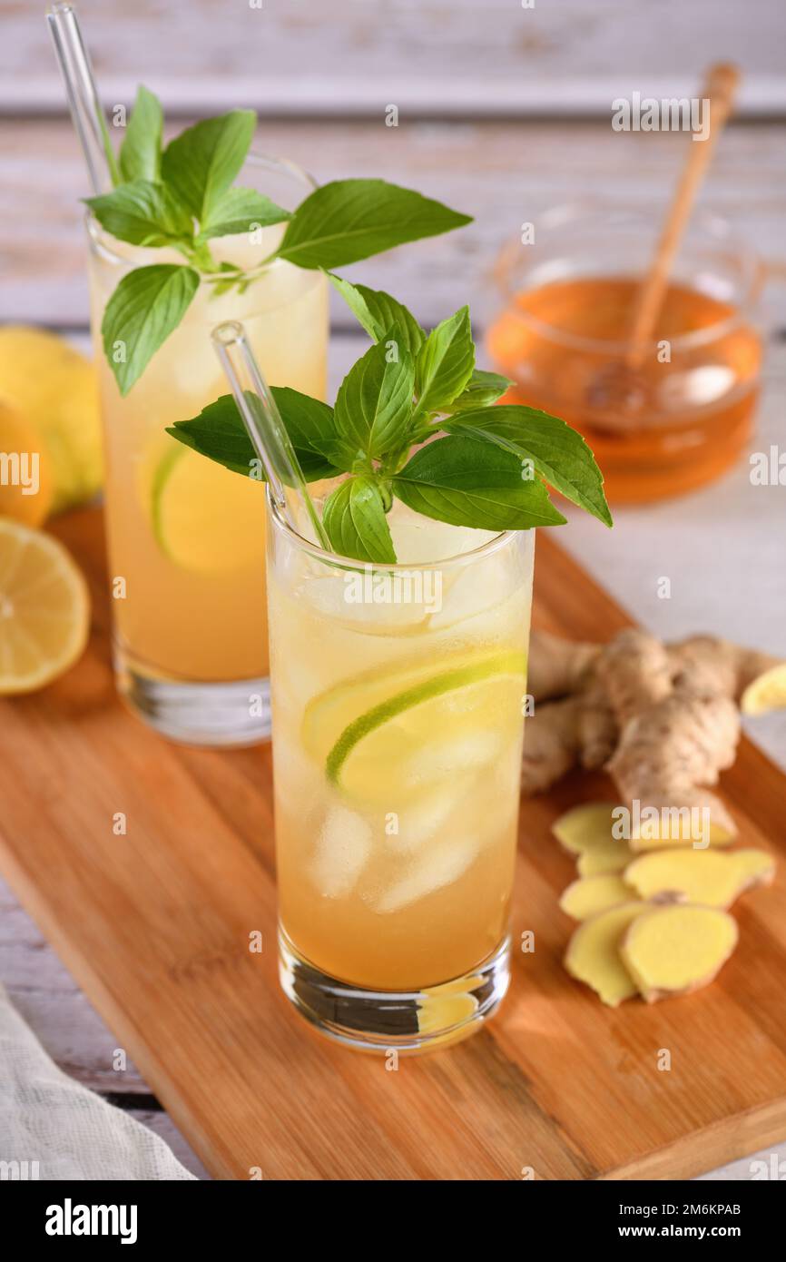 Ginger lemon margarita hi-res stock photography and images - Alamy