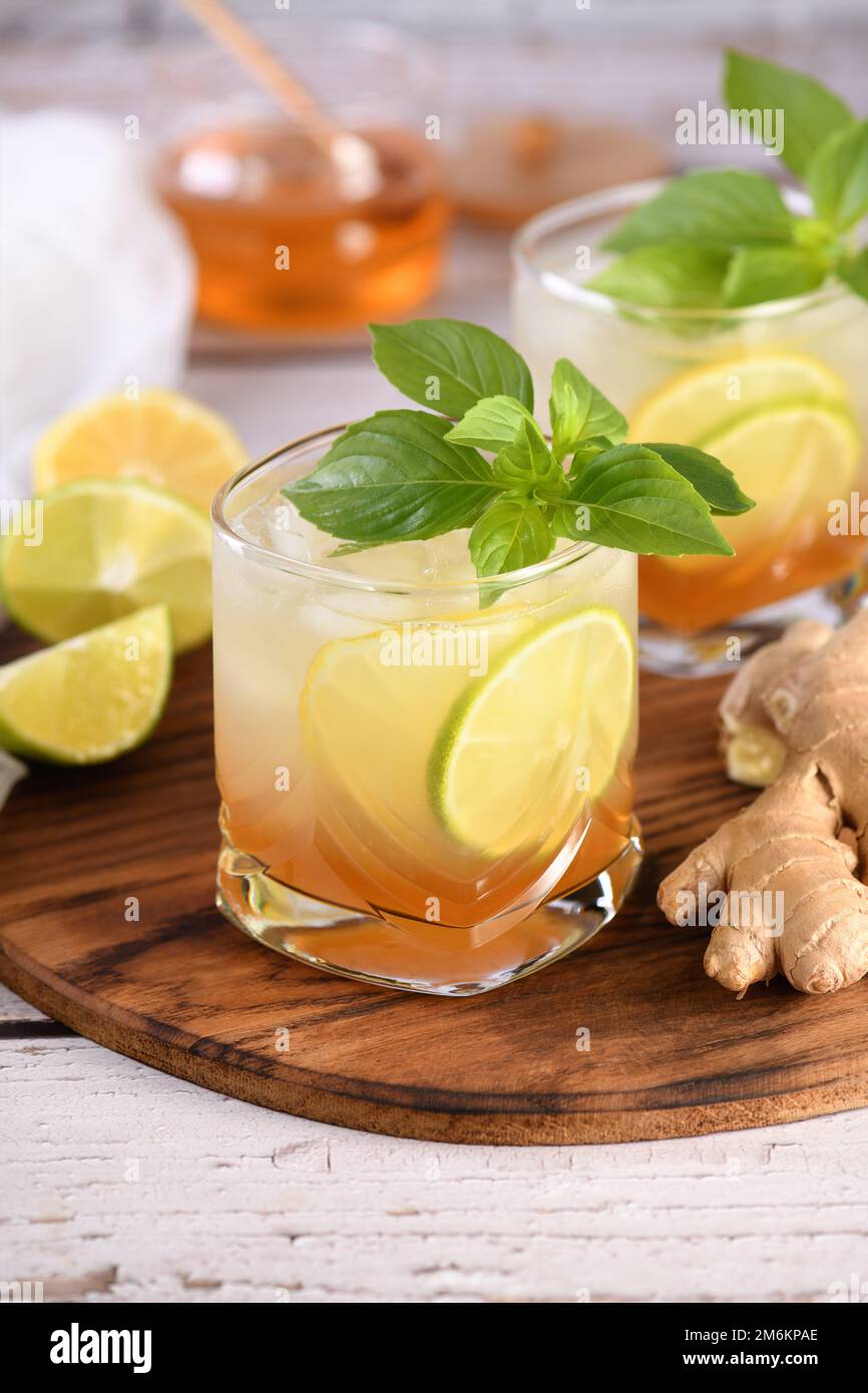 Ginger mocktail hi-res stock photography and images - Alamy