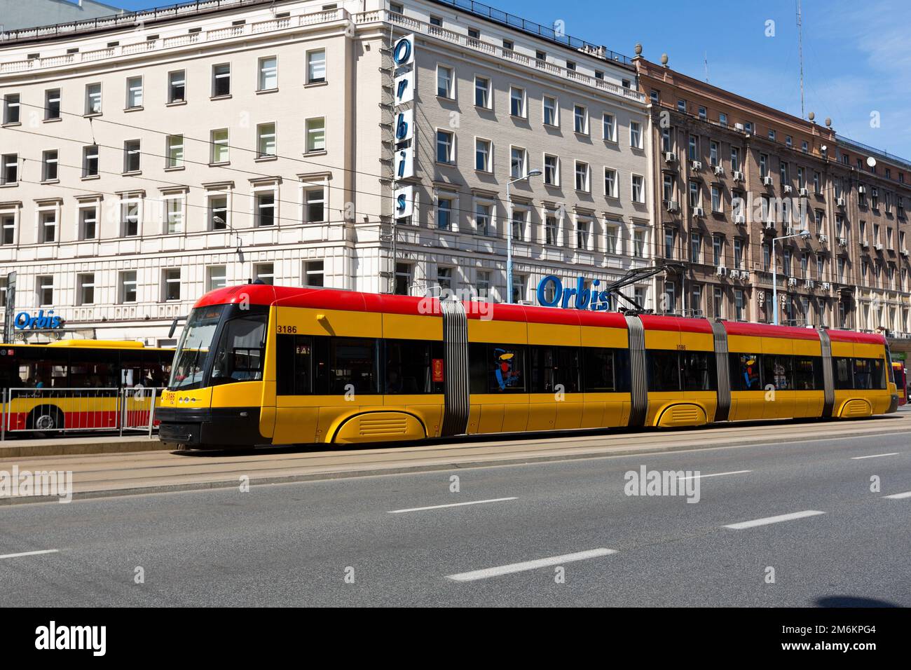 Warsaw, Poland city landscape Stock Photo - Alamy