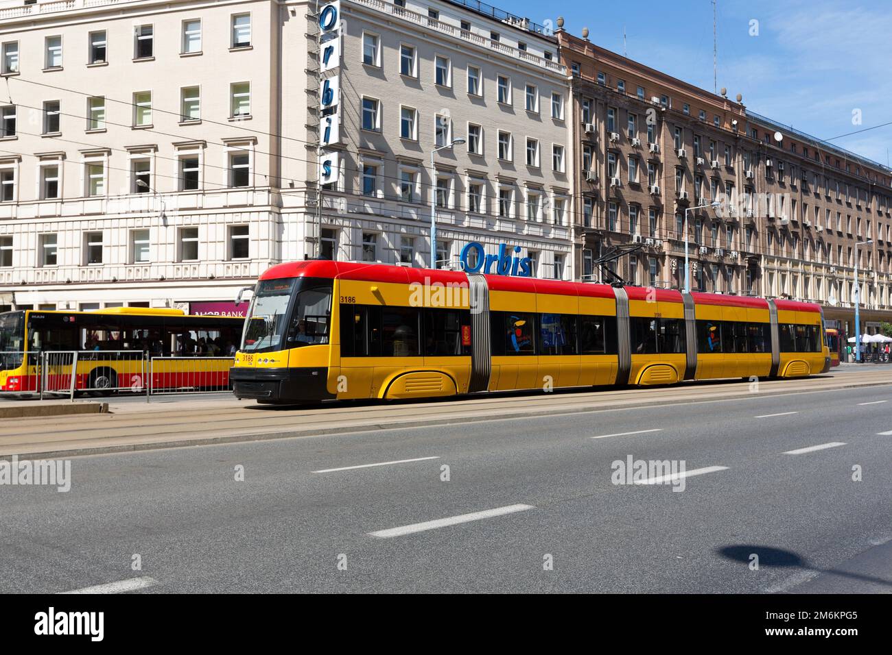 Warsaw, Poland city landscape Stock Photo - Alamy