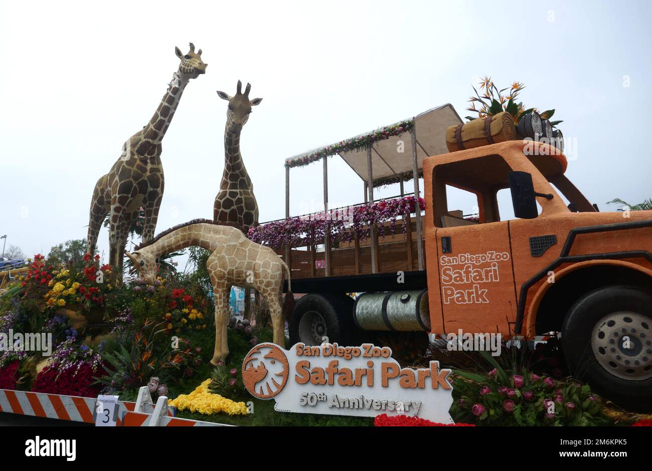 Pasadena, California, USA 3rd January 2023 San Diego Zoo Safari Park ...