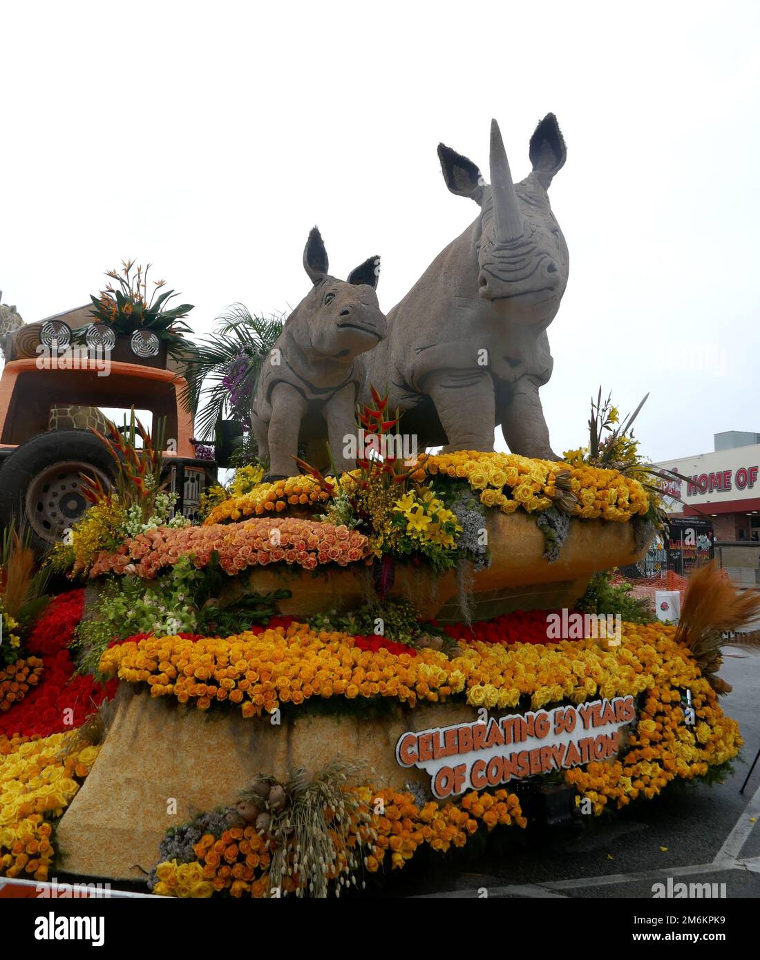 Pasadena, California, USA 3rd January 2023 San Diego Zoo Safari Park ...