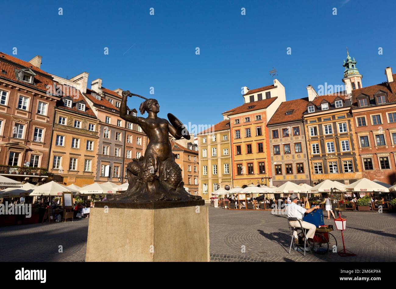 The old city landscape Warsaw, Poland Stock Photo - Alamy