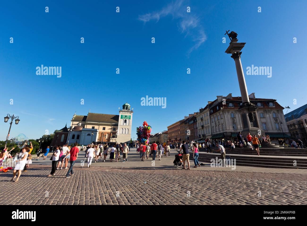 The old city landscape Warsaw, Poland Stock Photo - Alamy