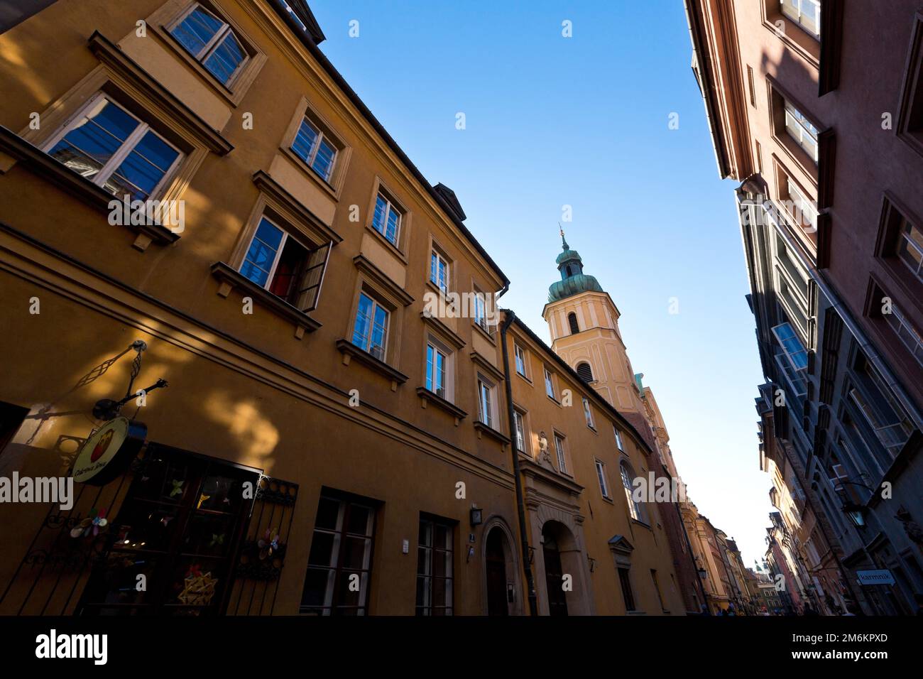 The old city landscape Warsaw, Poland Stock Photo - Alamy