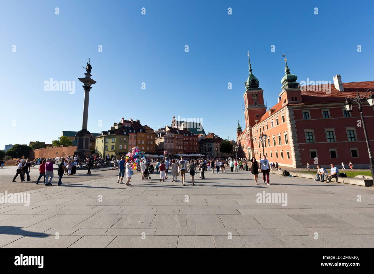 The old city landscape Warsaw, Poland Stock Photo - Alamy