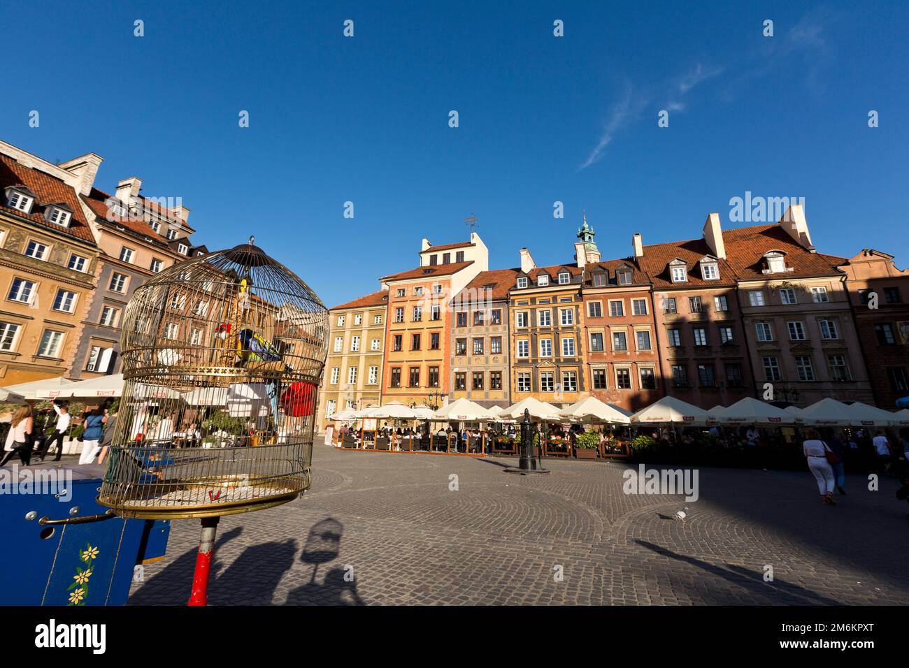 The old city landscape Warsaw, Poland Stock Photo - Alamy