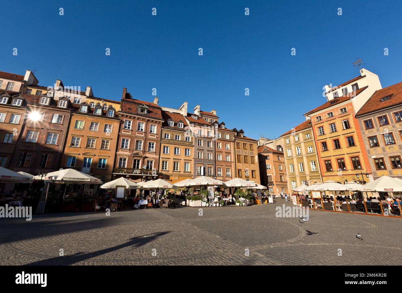 The old city landscape Warsaw, Poland Stock Photo - Alamy