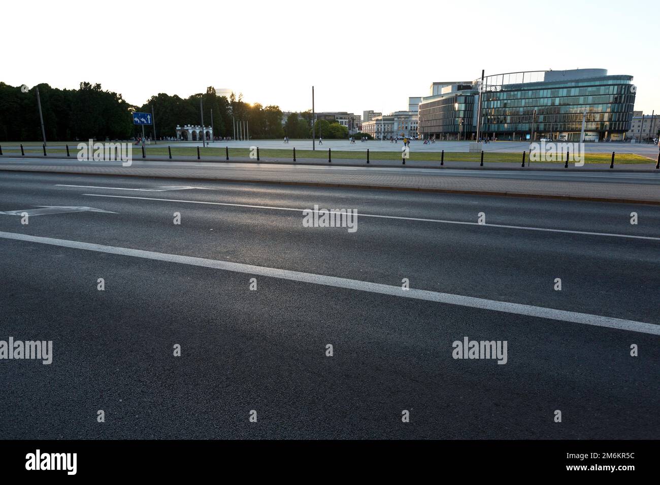 The old city landscape Warsaw, Poland Stock Photo - Alamy