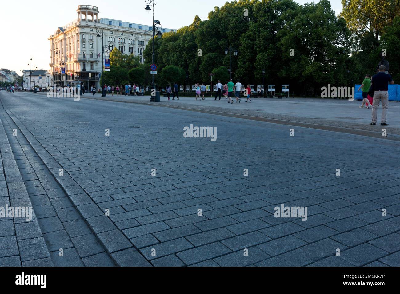 The old city landscape Warsaw, Poland Stock Photo - Alamy
