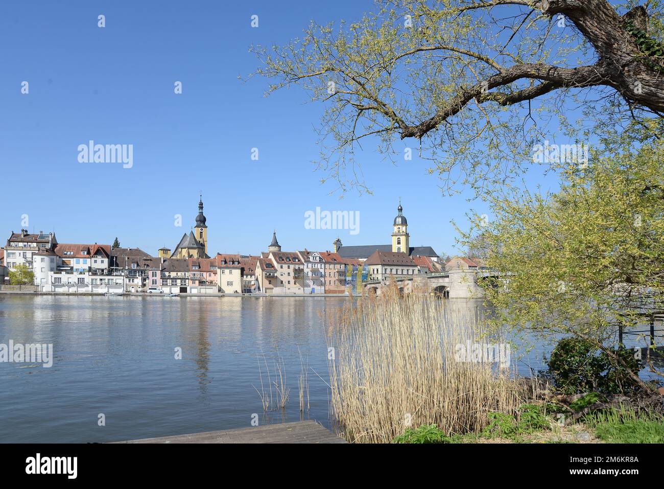 Kitzingen on the Main Stock Photo - Alamy