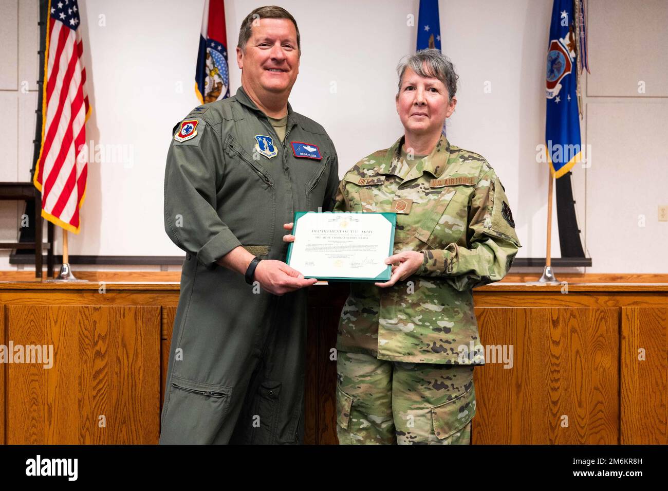 U.S. Air Force Master Sgt. Nita Dietz, chaplain’s assistant, 139th ...