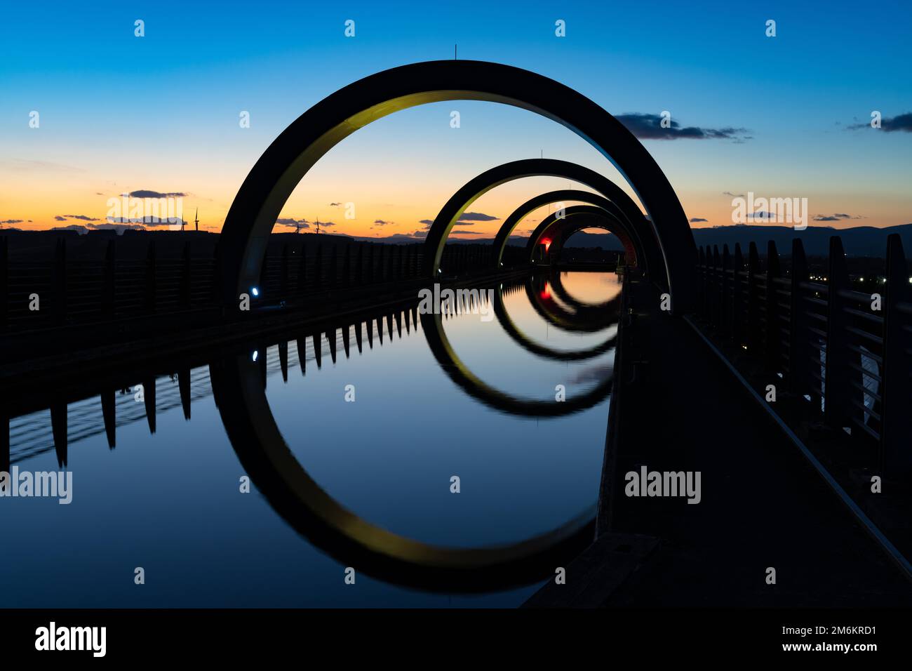 The falkirk wheel reflection hi-res stock photography and images - Alamy