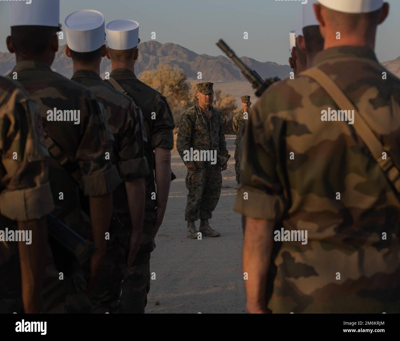 U.S. Marines with 1st Battalion, 6th Marine Regiment, 2d Marine ...