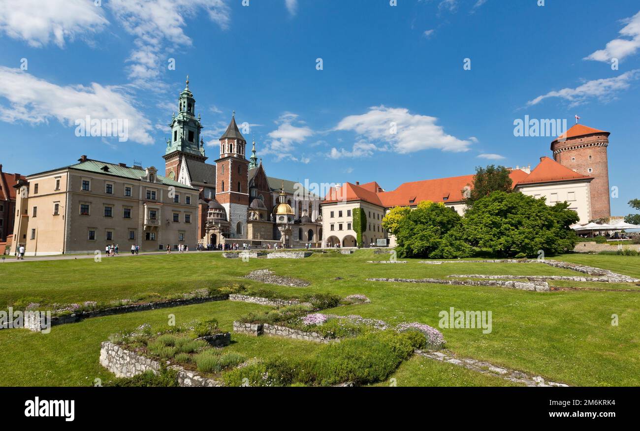 Krakow city landscape Stock Photo - Alamy