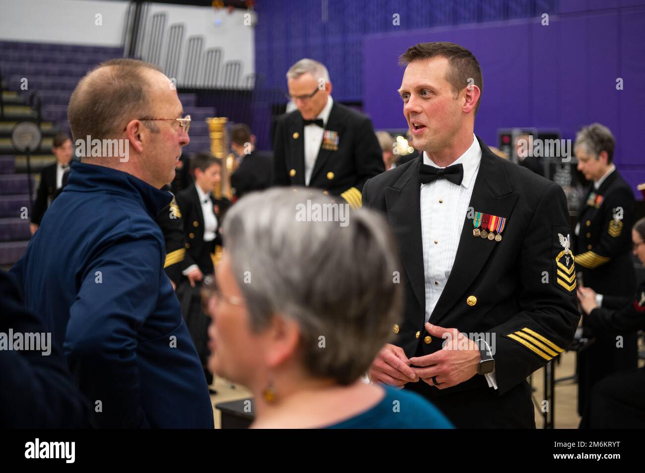 ANN ARBOR, Mich. (April 30, 2022) Chief Musician James Hicks, from Lake ...