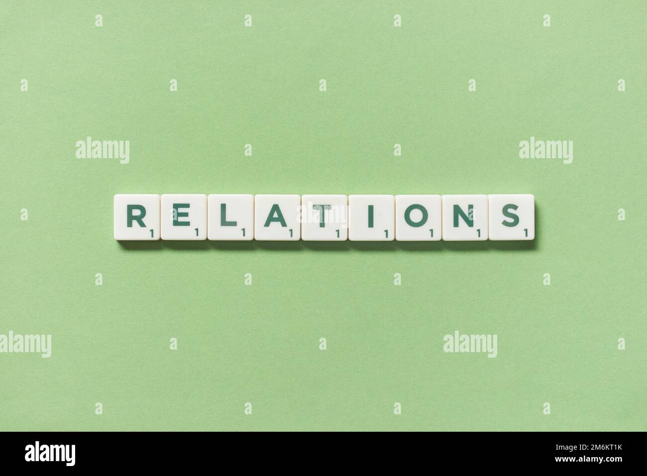 Scrabble with green background hi-res stock photography and images - Alamy