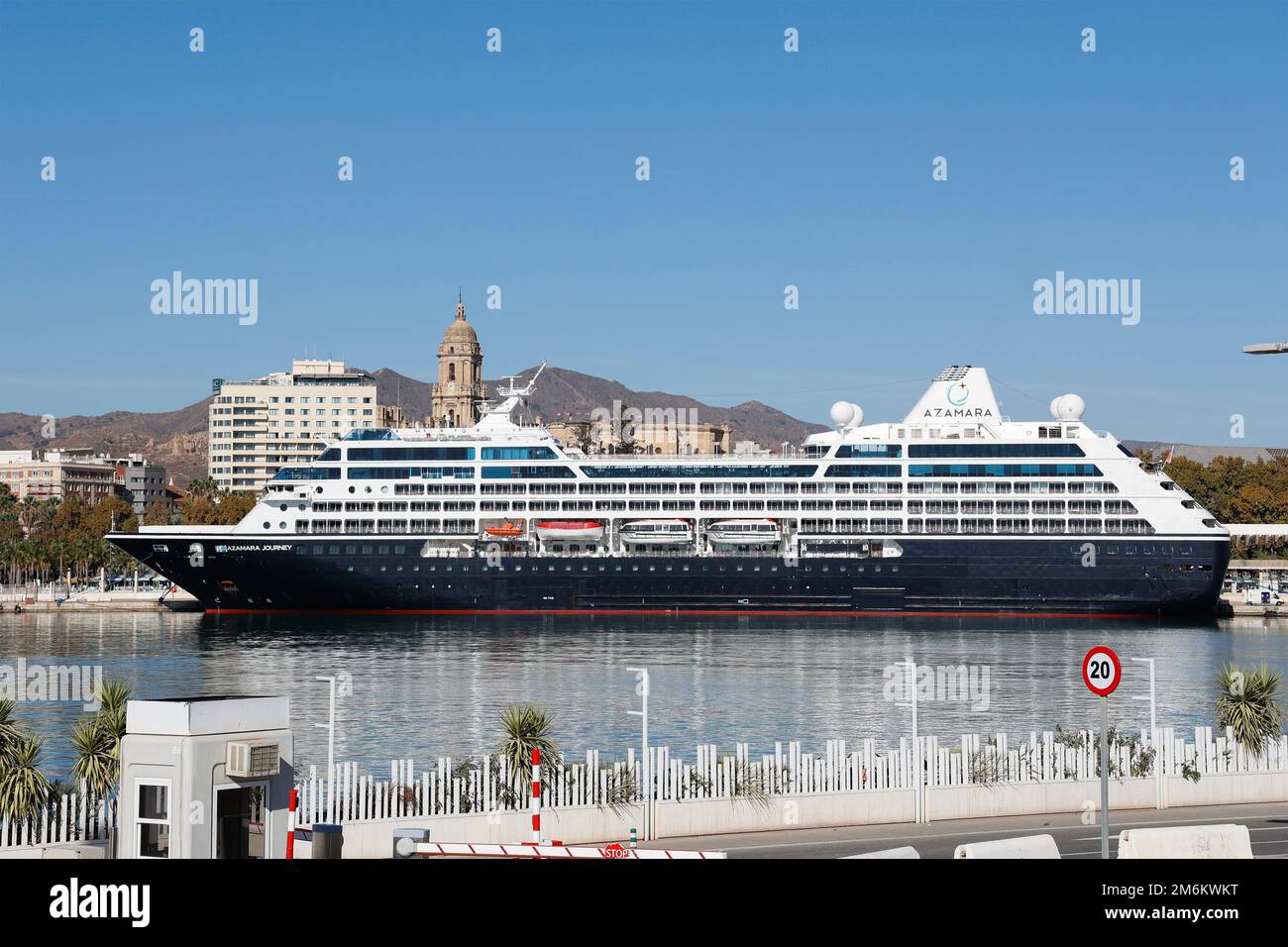 Azamara Journey, luxury cruise ship at the Quay 2 El Palmeral de las ...