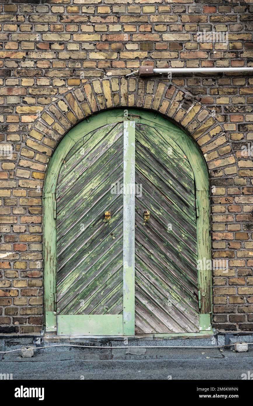 Roof of a historic flour mill with tower Stock Photo - Alamy