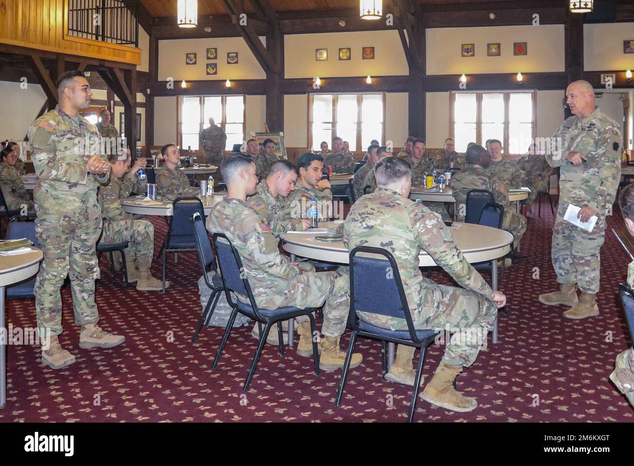 During the 28th Infantry Division Iron Lieutenant Leadership ...