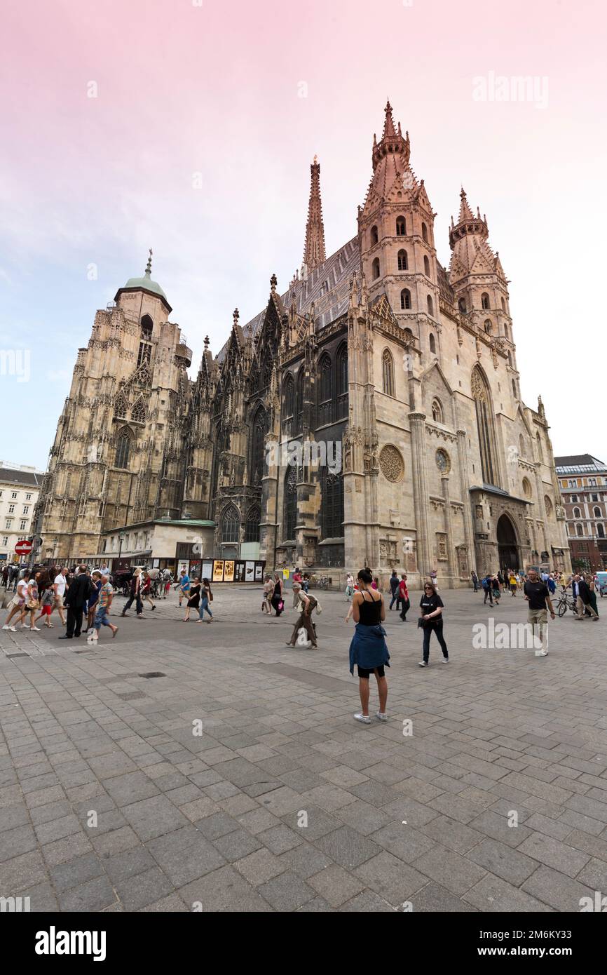 Vienna, Austria saint stefan cathedral Stock Photo - Alamy