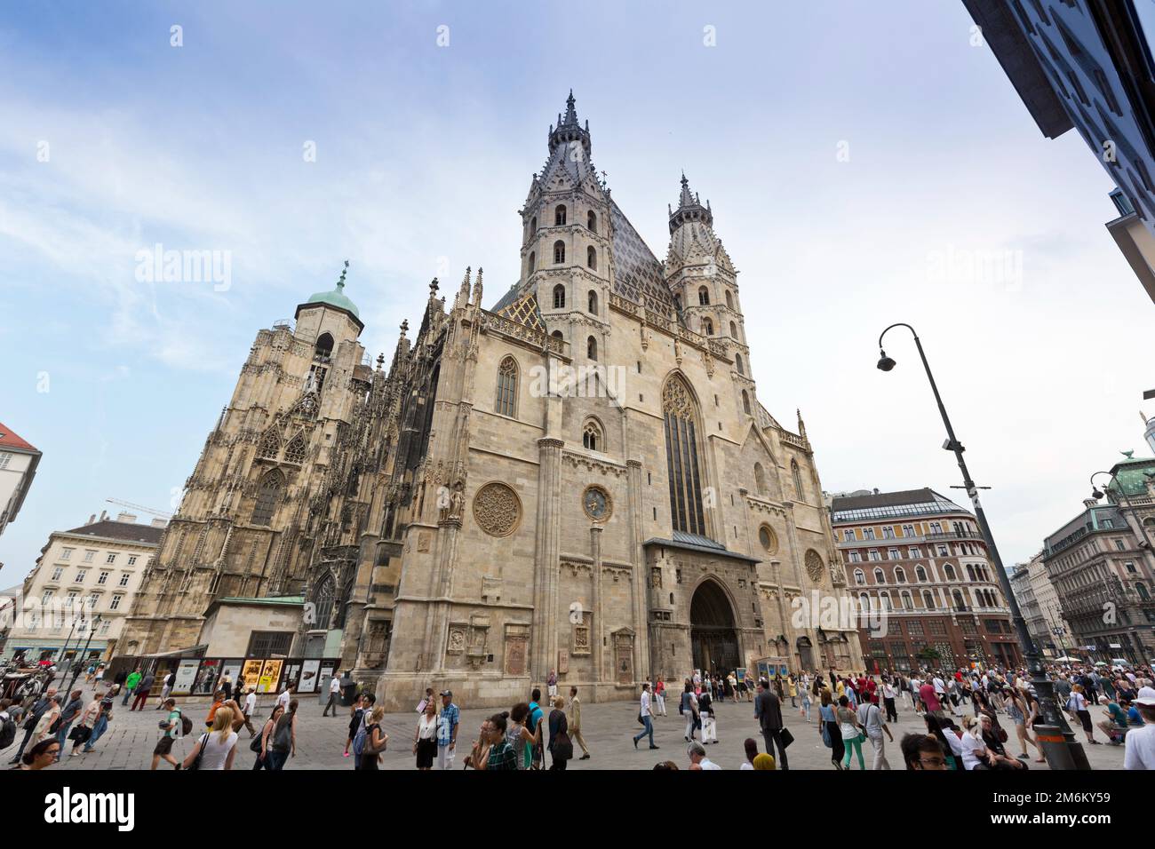 St stefans cathedral and the cathedral and churches hi-res stock ...