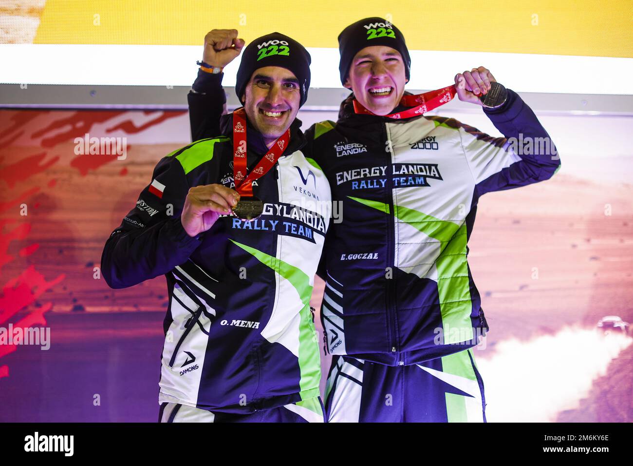 428 GOCZAL Eryk (pol), MENA Oriol (spa), Coban-Energylandia Rally Team ...