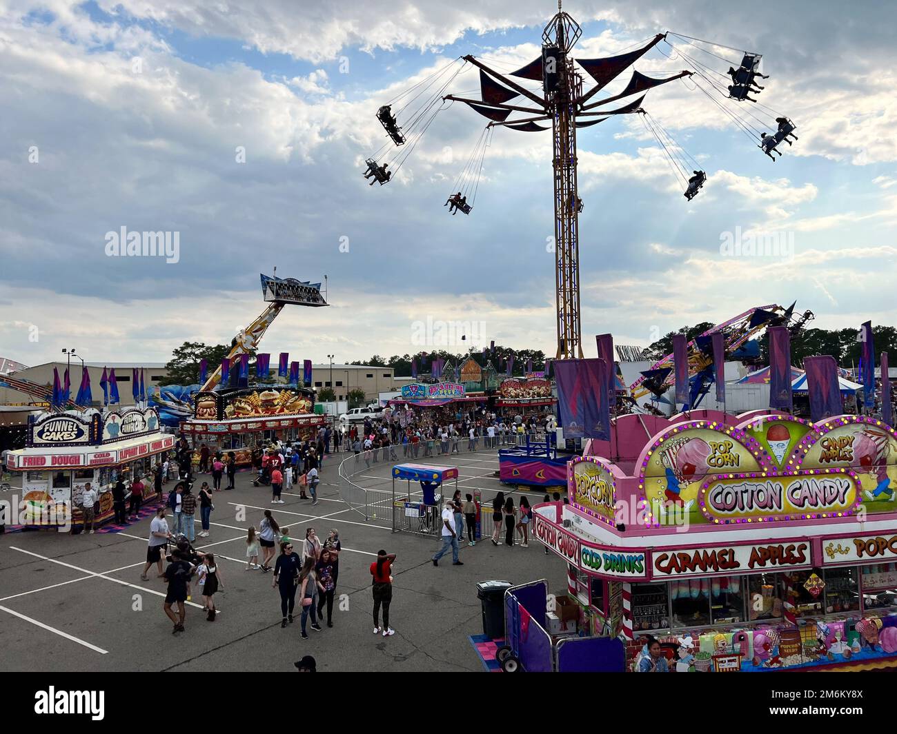 Fairgoers enjoy the Fort Bragg Fair on April 30. The Fort Bragg Fair ...