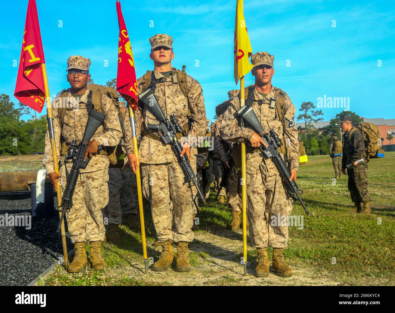 Recruits with India Company, 3rd Recruit Training Battalion, complete a ...