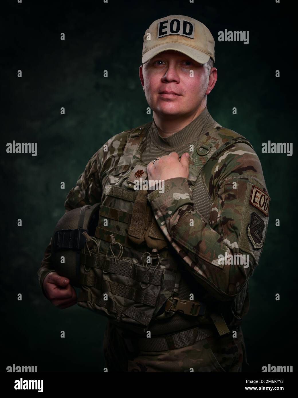 SCHRIEVER SPACE FORCE BASE, Colo. -- U.S. Air Force Reserves Major Dustin Koslowsky, Executive ...