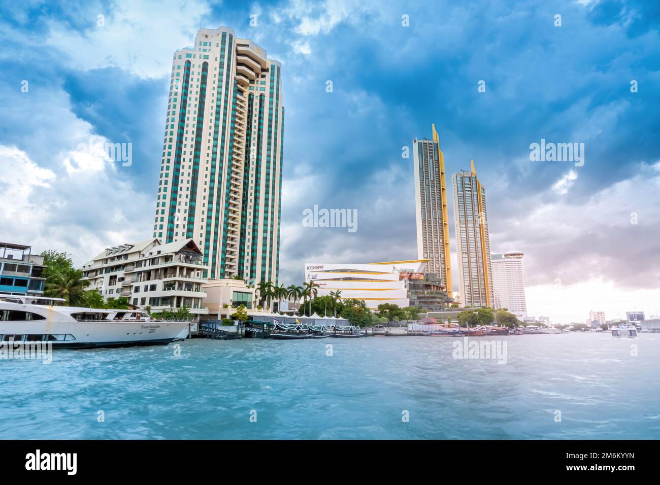 Bangkok - Aug 16 2022 : Iconic Multimedia Water Features, a mixture of ...