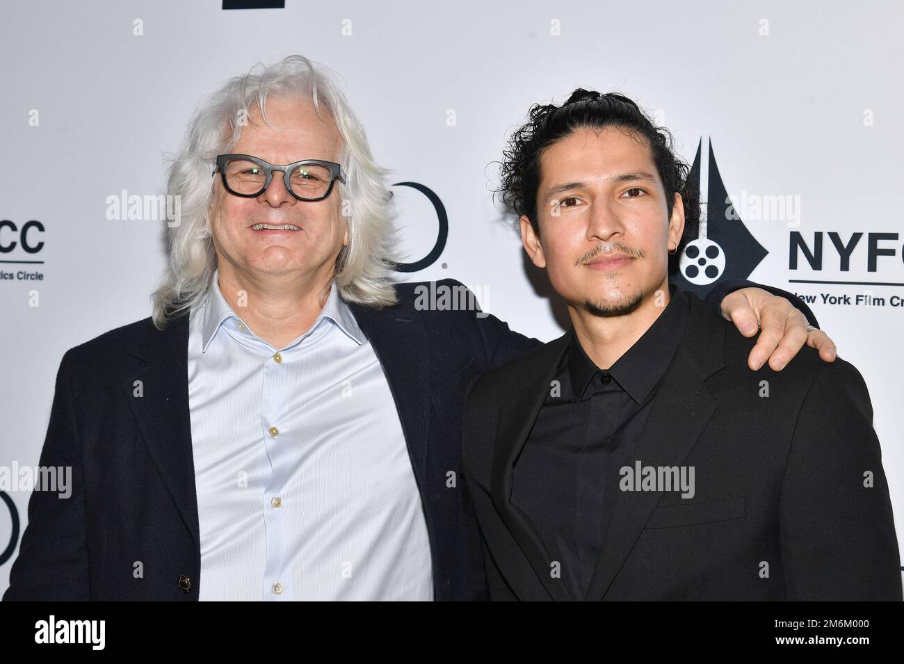 (L-R) Claudio Miranda and Danny Ramirez attend the New York Film ...
