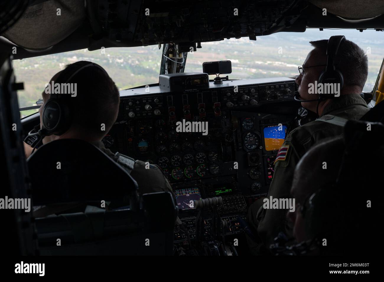 Lt. Col. Kelly Church, 203rd Air Refueling Squadron commander, and his ...