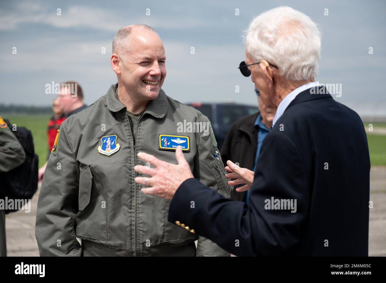 Maj. Gen. Duke A. Pirak, Deputy Director, Air National Guard, speaks to ...