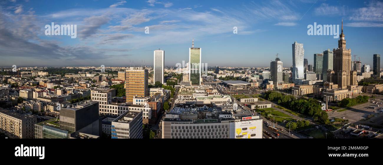 Warsaw, Poland city view Stock Photo - Alamy