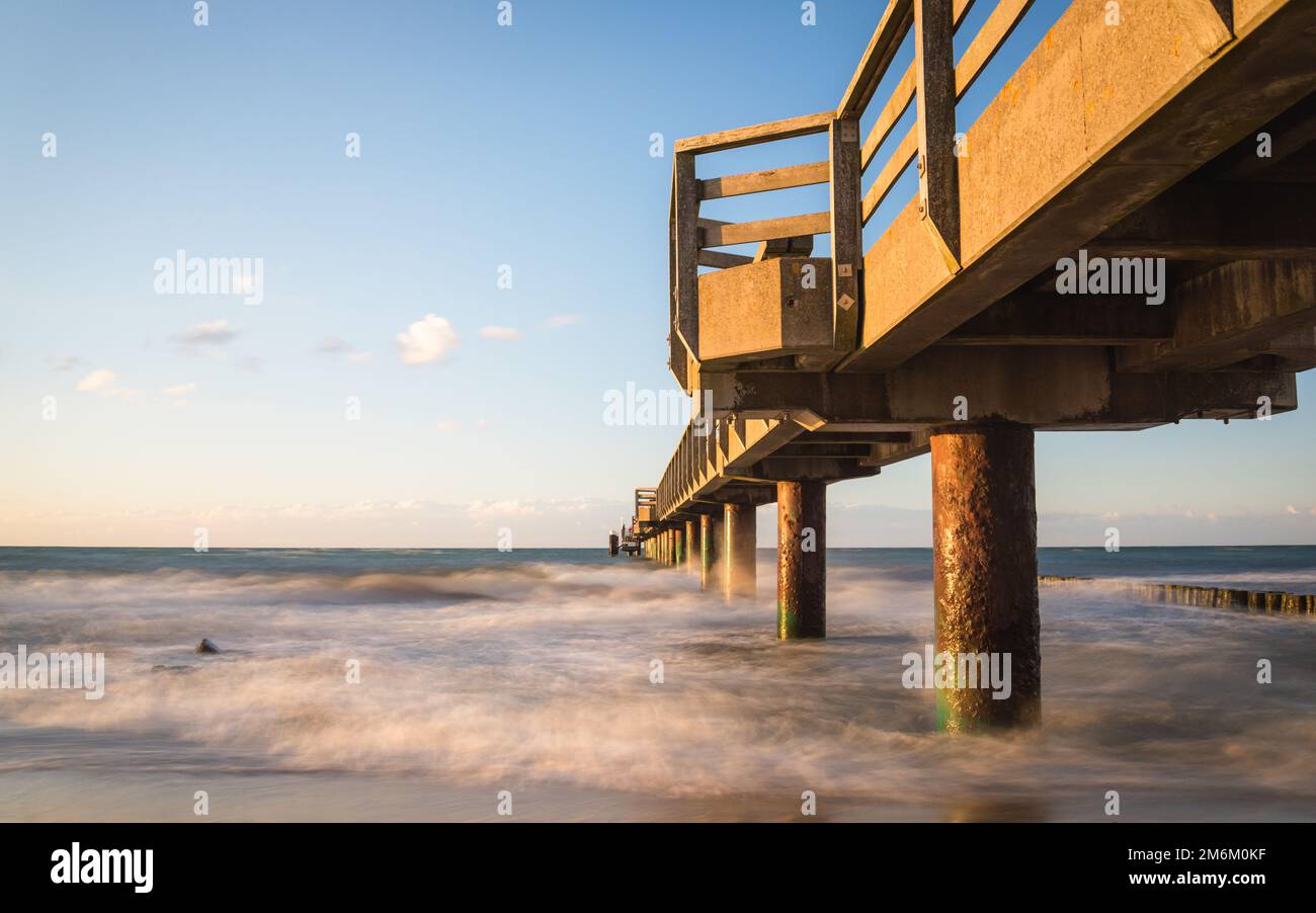 Bridge over sea sky architecture hi-res stock photography and images ...