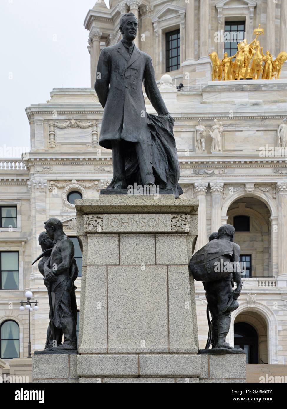 Statue at the State Capitol in St. Paul, Minnesota Stock Photo - Alamy