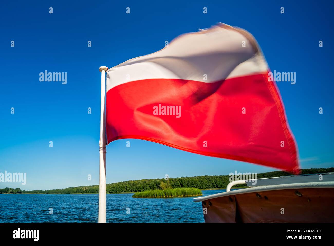 Polish flag boat hi-res stock photography and images - Alamy