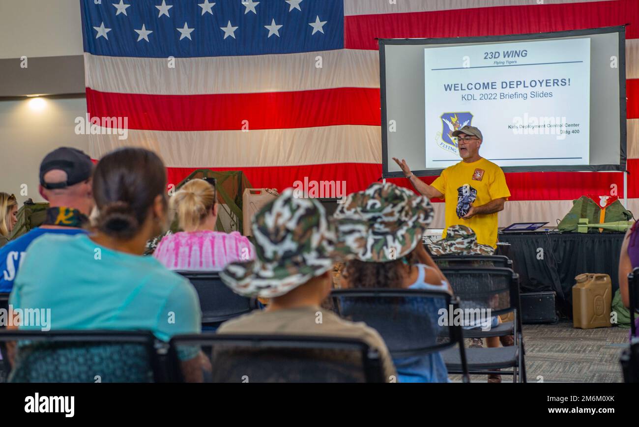 Derrick Harris, 23rd Force Support Squadron casualty assistance ...