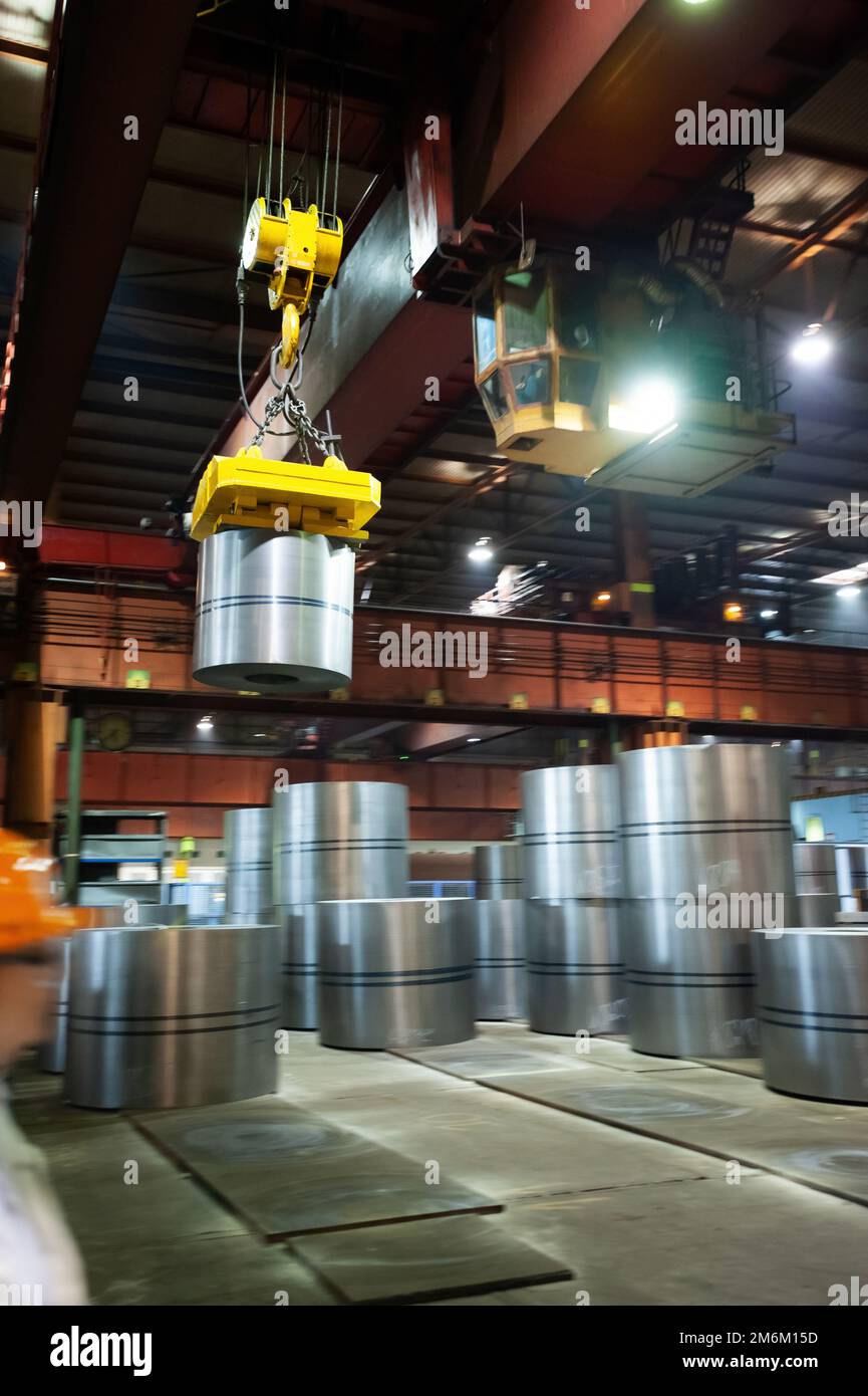 Metallurgical factory hi-res stock photography and images - Alamy