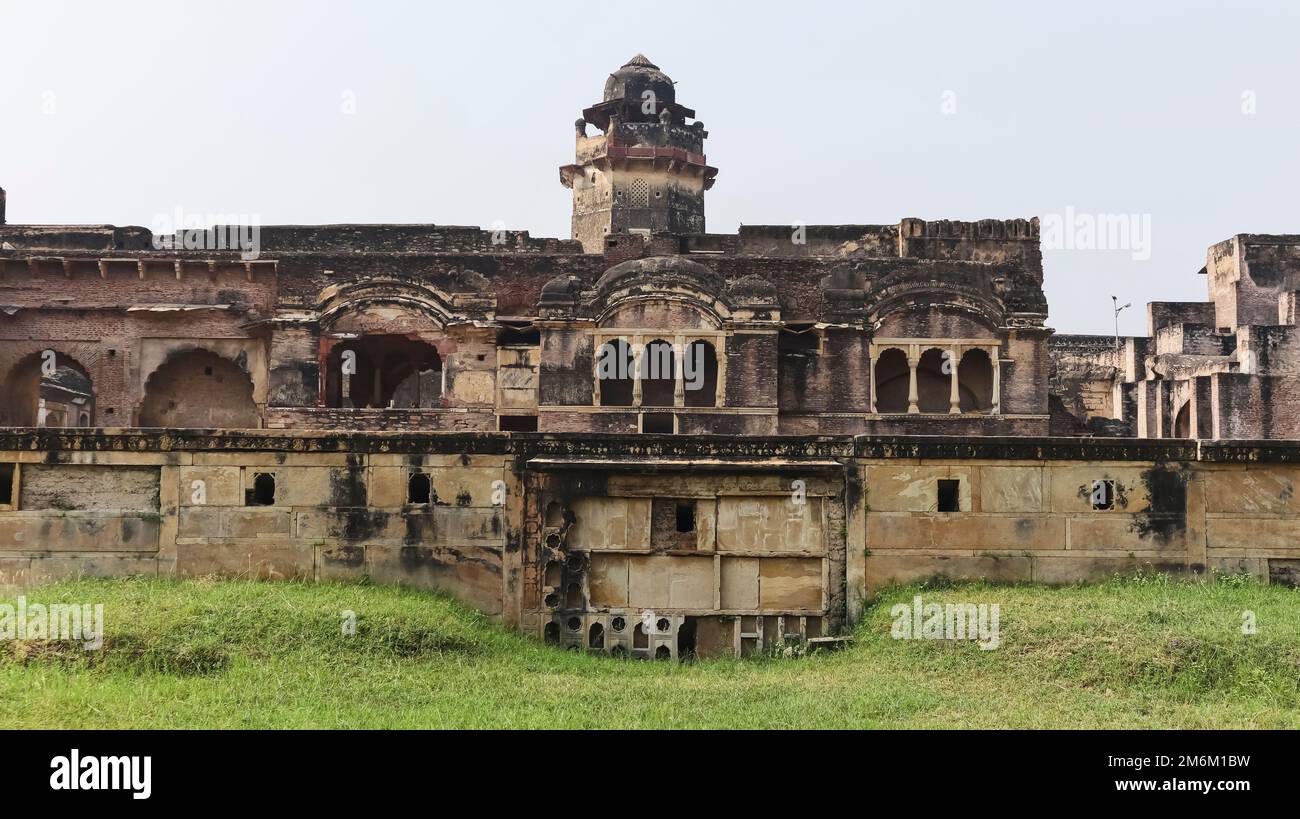 View of Diwan-i-Am, or Hall of Audience at Ater Fort Palace, Bhind ...