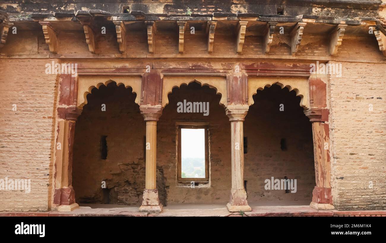 Inside View of Ater Fort Palace, Ater Fort, Bhind, Madhya Pradesh ...