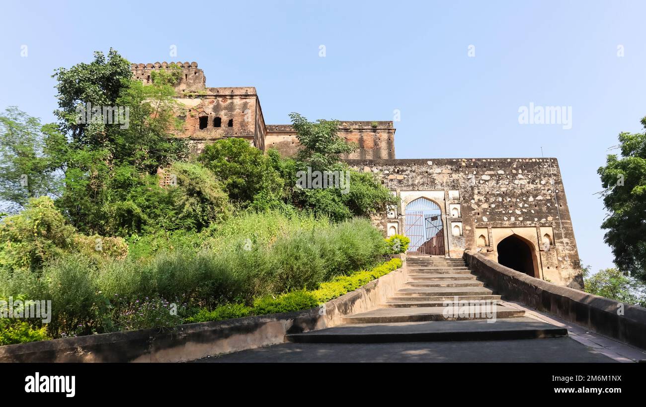 View of Barua Sagar Fort, Build By Orchha King Udit Singh Around 1694A ...
